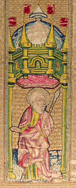 Bande d'orfroi : saints | Musée de Cluny